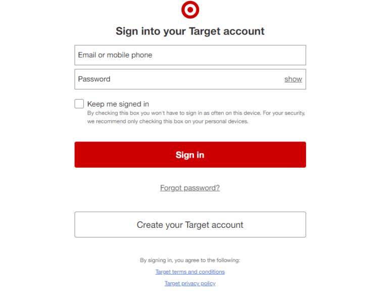Target Login Canada: Access your account here